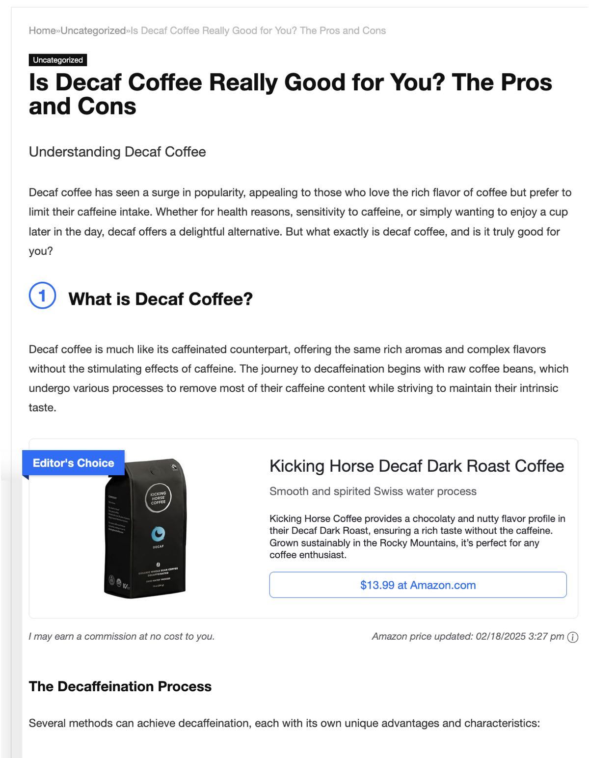 Too Much Niche – AI WordPress Affiliate Site Builder